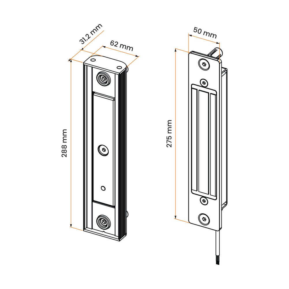 Sliding Gate Mag Lock by Locinox | Edgesmith