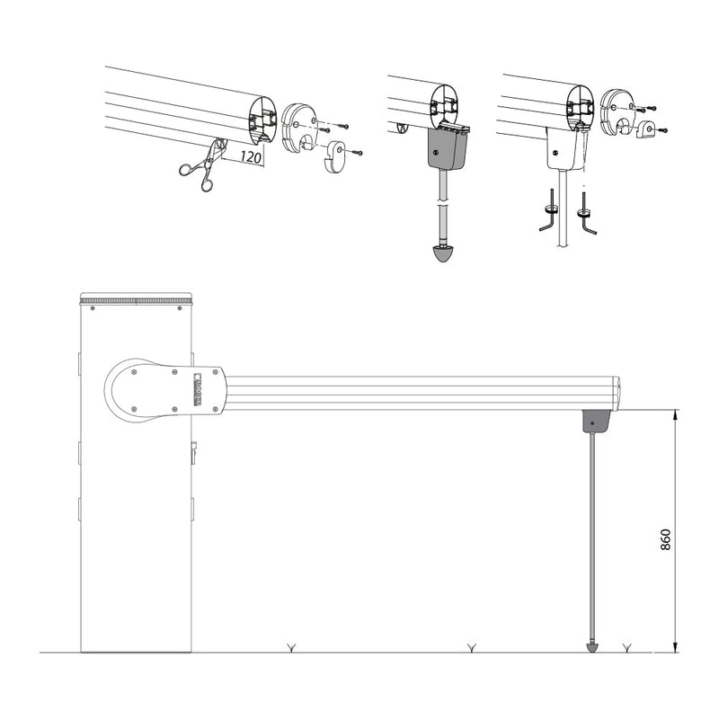 Pendulum Arm Support | Edgesmith